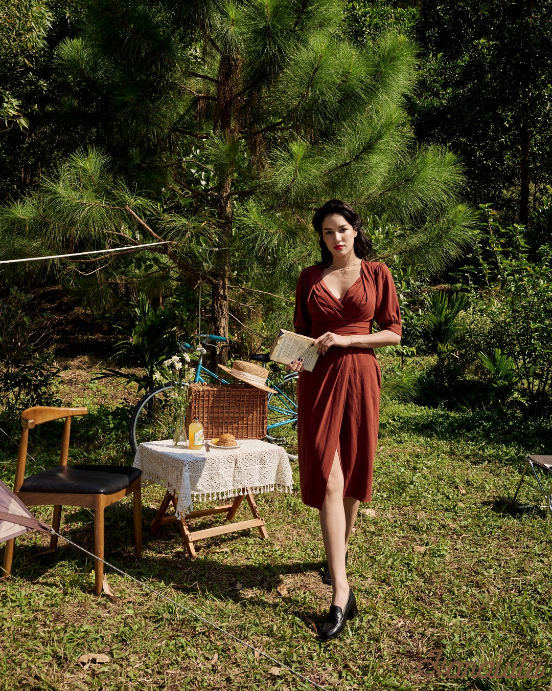 Linen Women Dress-(private Digital Pattern) for Bulk Buyer and Whole ...