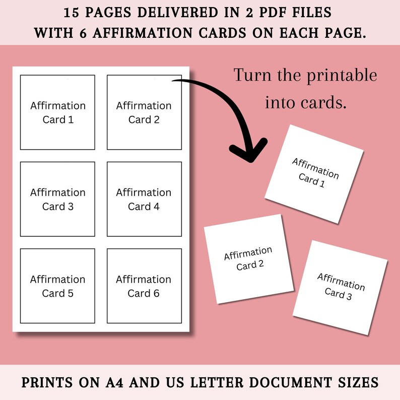 90 Printable Affirmation Cards for Mothers | Affirmation Cards for Moms ...