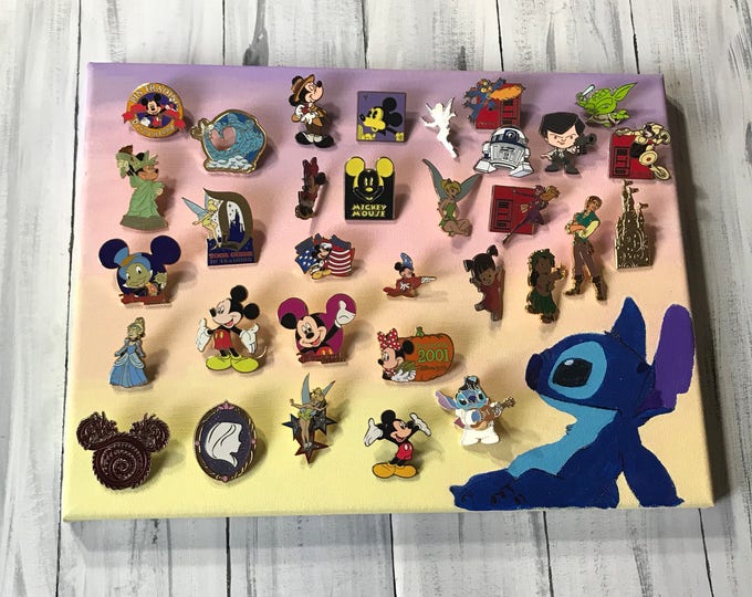 Stitch Pin Display Board, Lilo and Stitch Painting, Disney Trading Pin ...