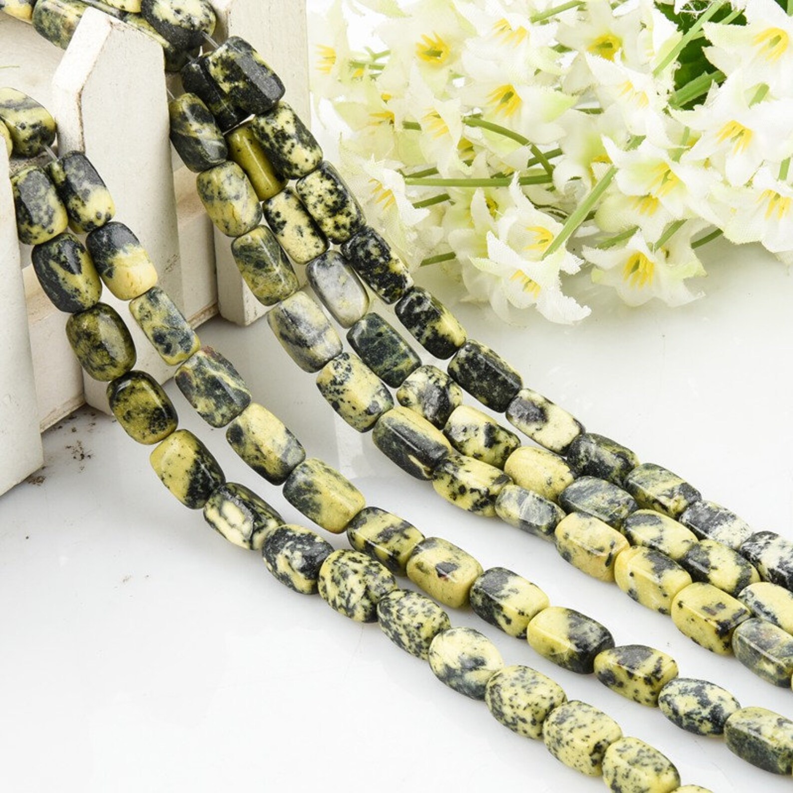 Yellow Turquoise Gemstone Nugget Cuboid Beads 812mm - Etsy