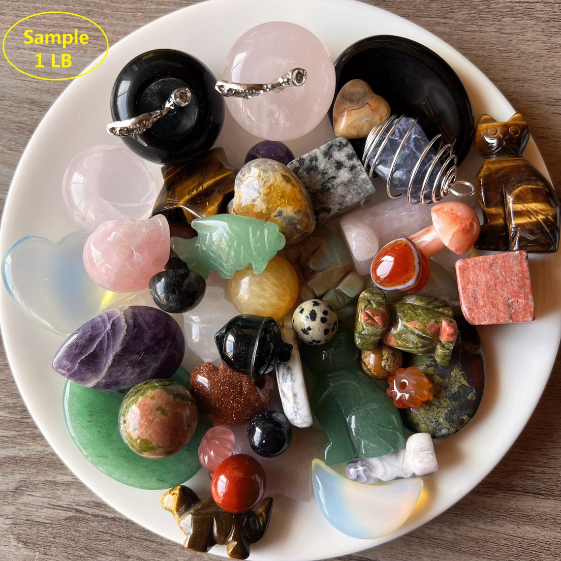 Mystery Crystal Carving Bulk Surprise Crystal Crystal Gift - Etsy