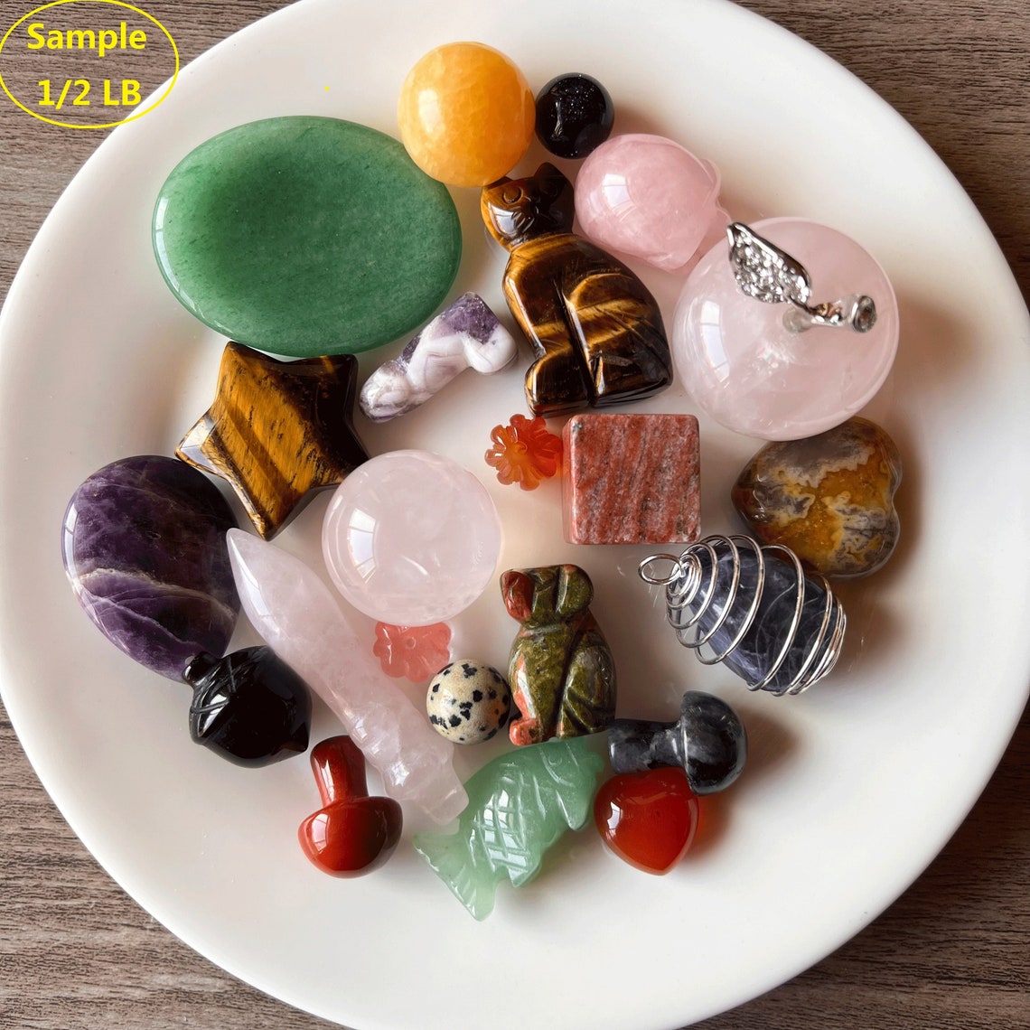 Mystery Crystal Carving Bulk Surprise Crystal Crystal Gift - Etsy