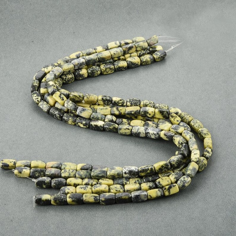 Yellow Turquoise Gemstone Nugget Cuboid Beads 812mm - Etsy