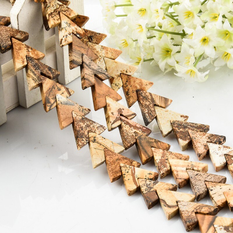 Picture Jasper Jasper Arrow V Shape Arrowhead Shape 20mm - Etsy