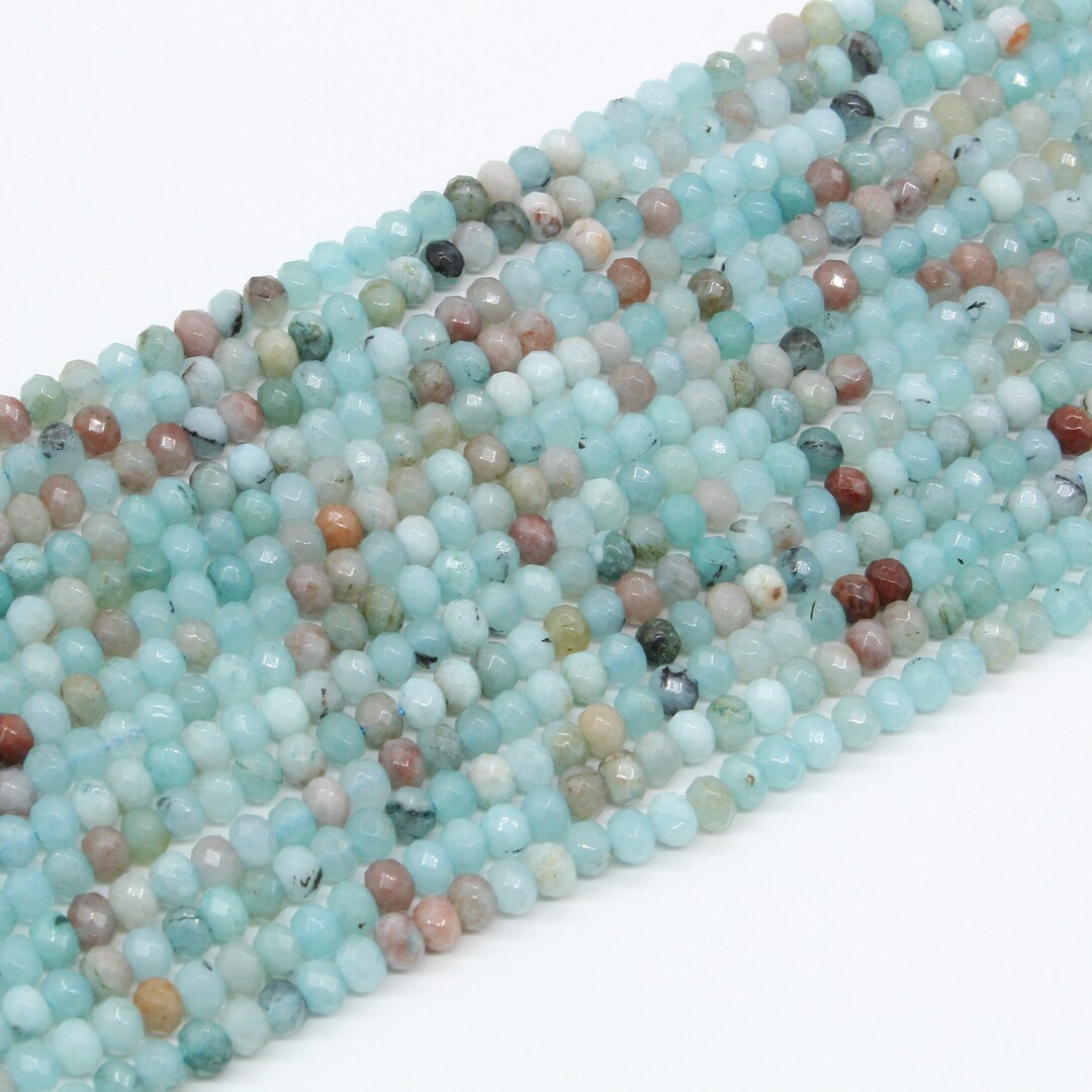 6*5mm Quartz Rainbow Blue Quartz One Strand Colorful Rainbow Quartz ...