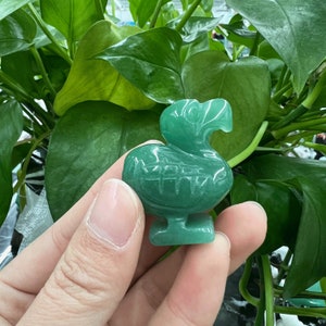 1.5" Dodo Carving Figurine, Mini Dodo Ornaments, Hand Carved Gemstone ...