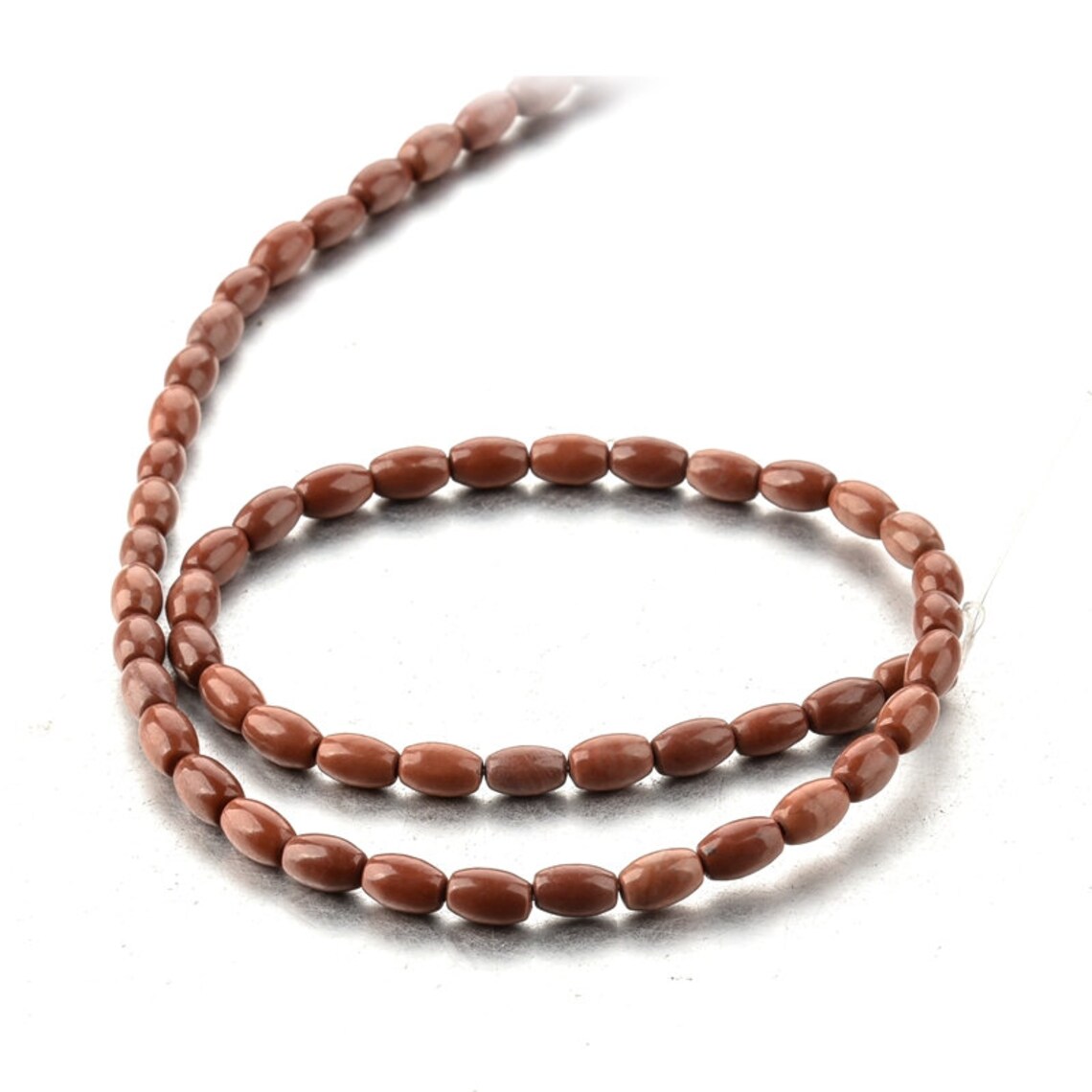 Redstone Barrel Beads 4*6MM for DIY Jewelry Making - Etsy