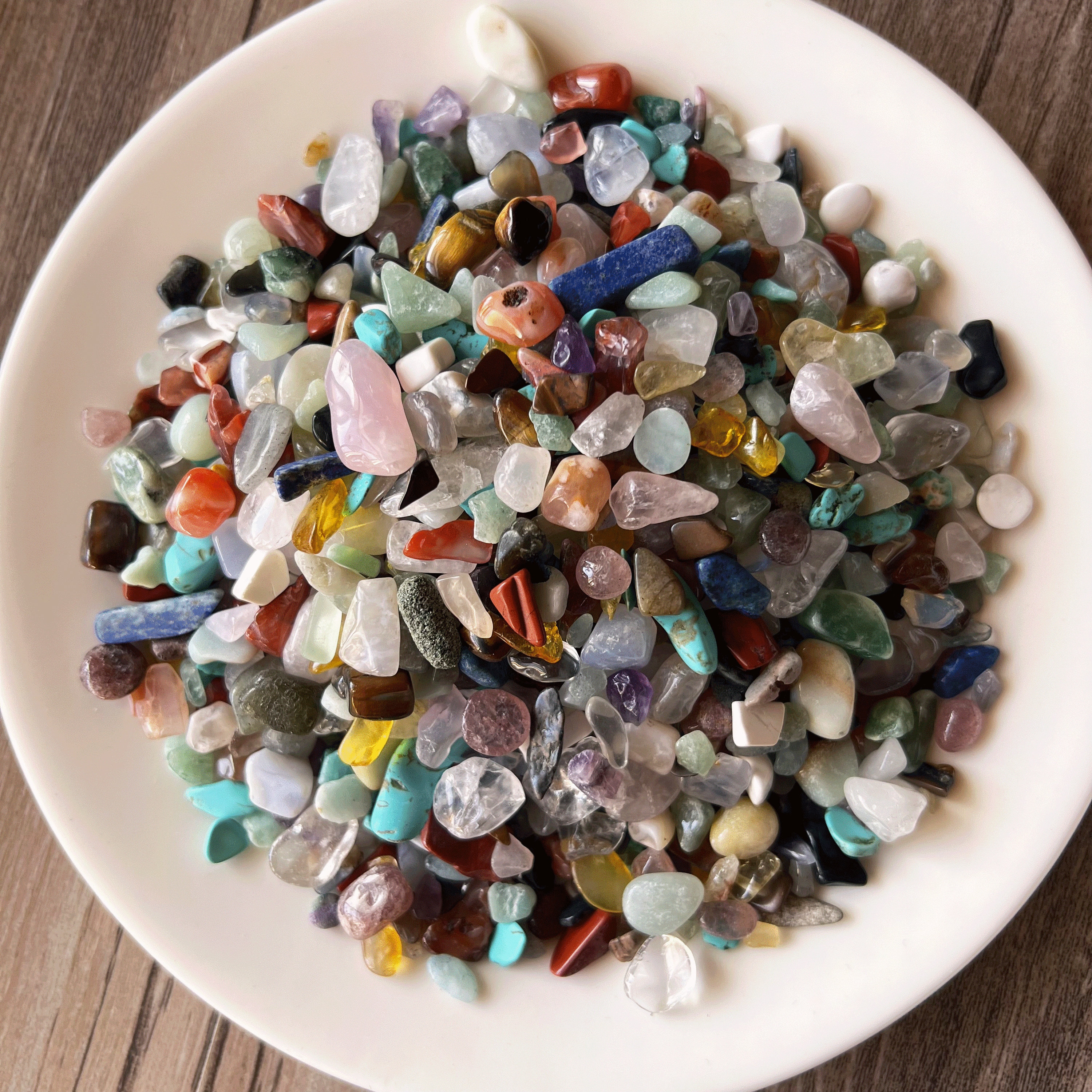 Mixed Crystal Chips Assorted Rainbow Chips Stones Irregular - Etsy