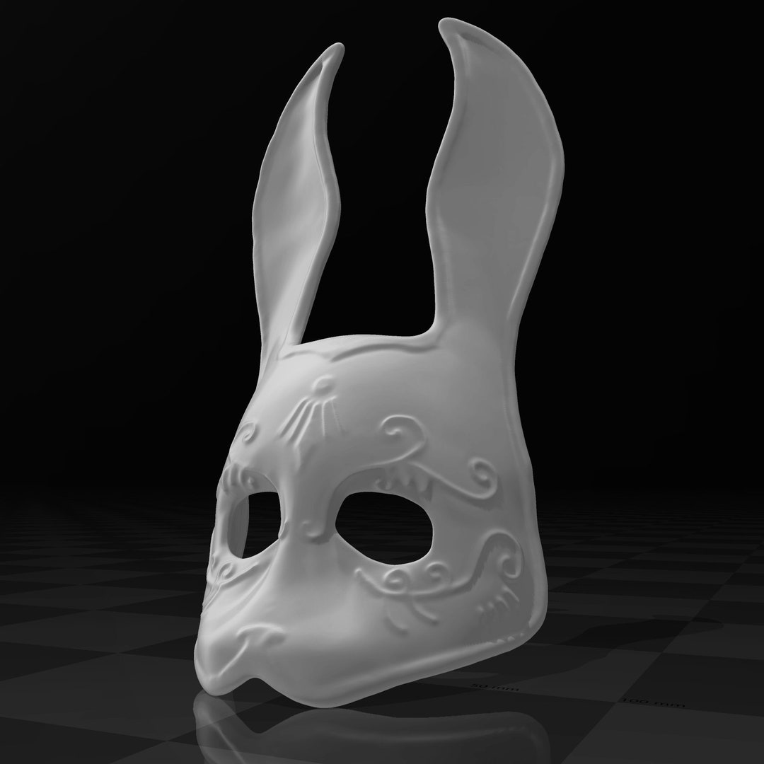 Bioshock Splicer Mask Rabbit 3D Model File - Etsy UK