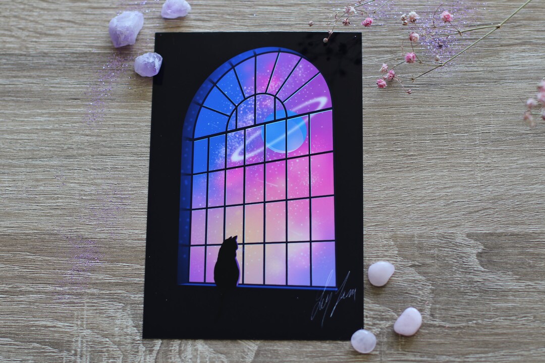 Fantasy Landscape, Window Wall Art Print,fantasy Landscape Print ...