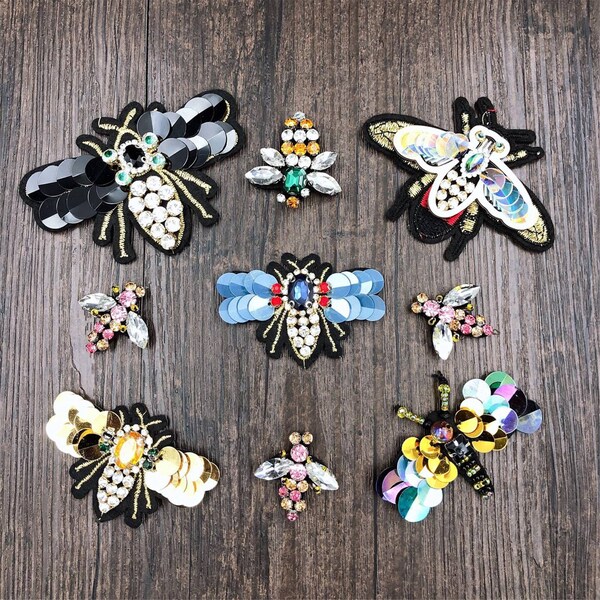 Beaded Applique - Etsy