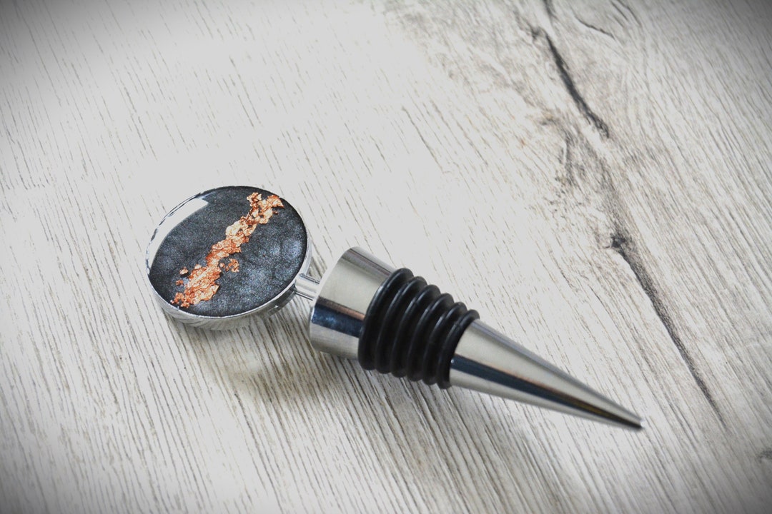 Reusable Bottle Cap Black Copper Leaves Stainless Steel - Etsy