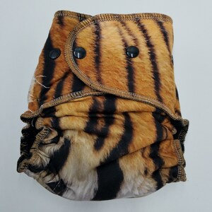 Custom Cloth Baby Diaper Bengal Tiger Newborn to Adult Incontinences ...