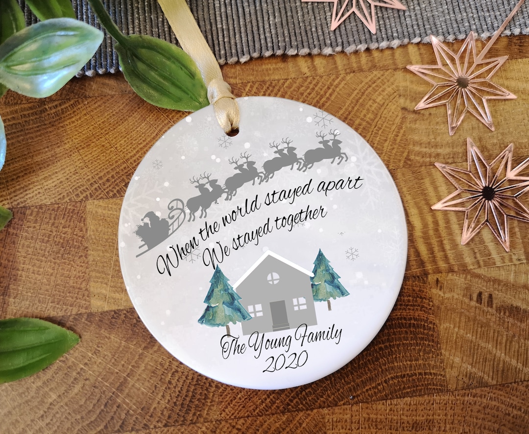 Personalised Family Christmas 2020 Lockdown the Year We Stayed Together ...
