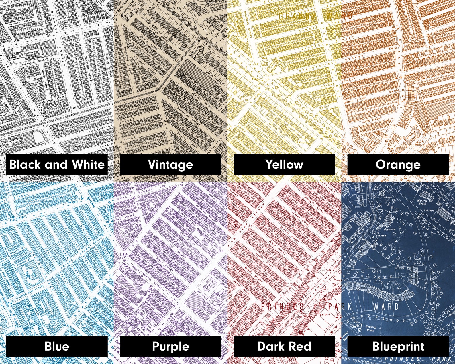 Custom Map Wallpaper - Bespoke Historical Map Wallpaper Mural of Any ...