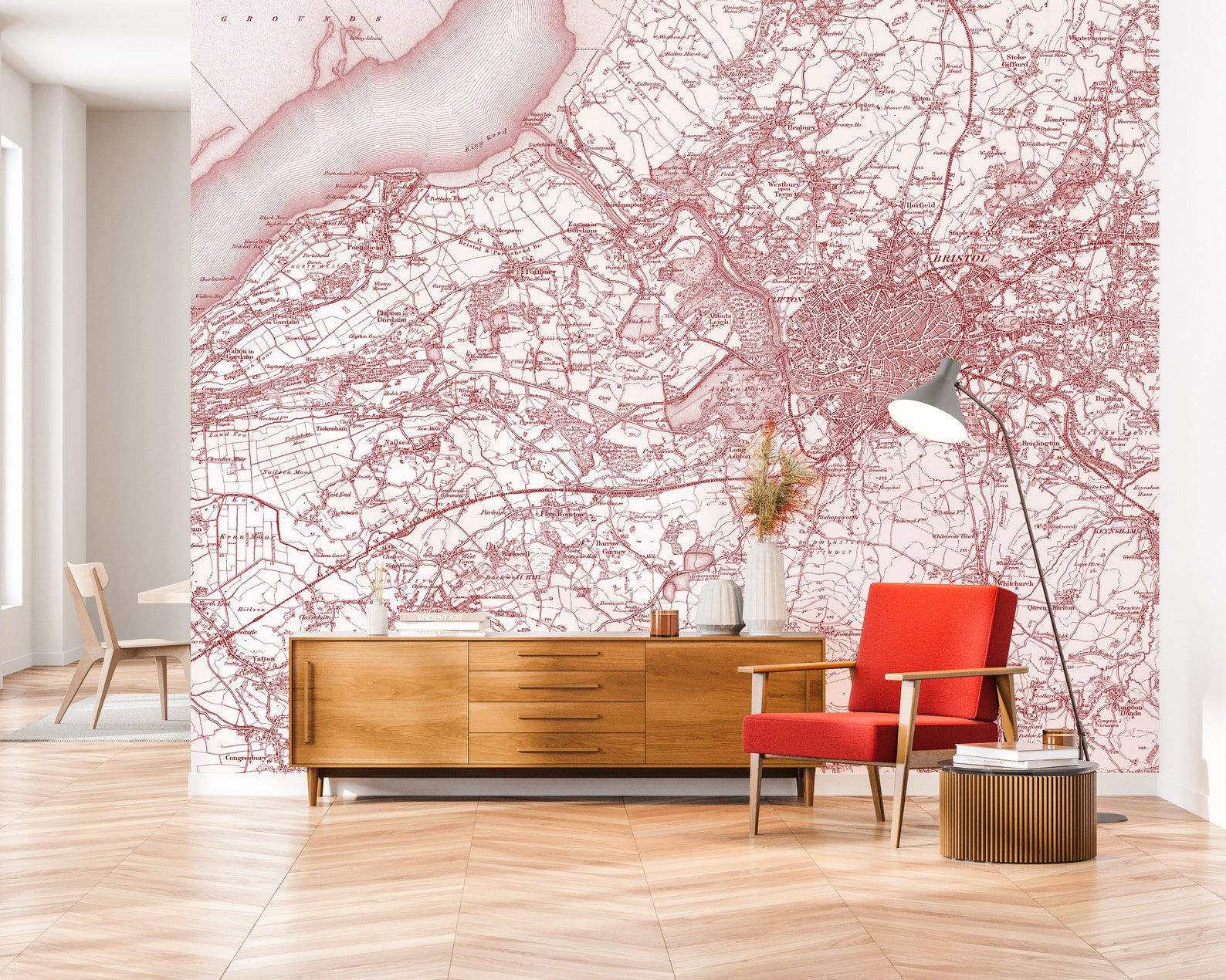 Custom Map Wallpaper Bespoke Historical Map Wallpaper Mural - Etsy UK