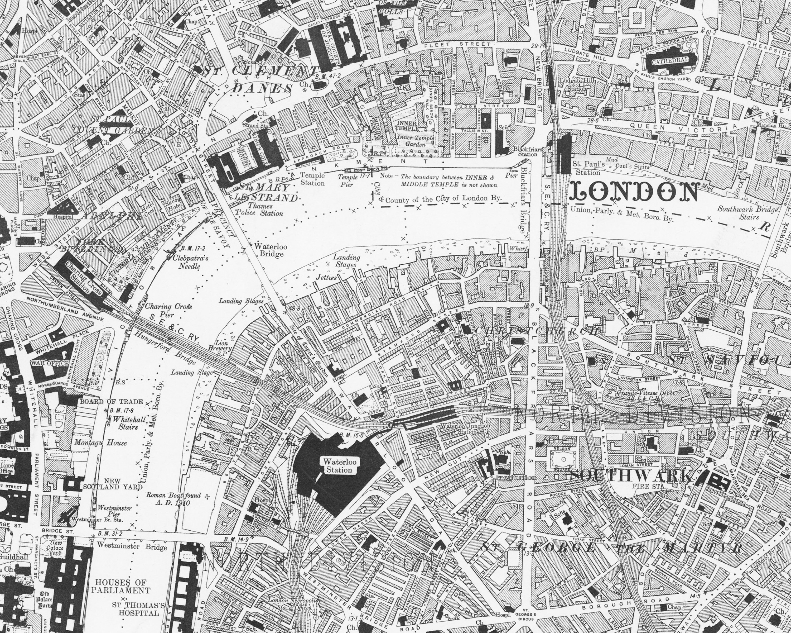 London Old Map Wallpaper Vintage 1914 Ordnance Survey Map - Etsy UK