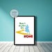 Printable Wizard of Oz Poster, No Place Like Home Wall Decor, Gift for ...