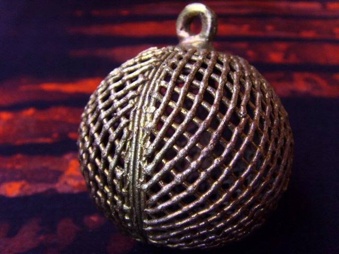 African Decorative Brass Ball BOB03 - Etsy
