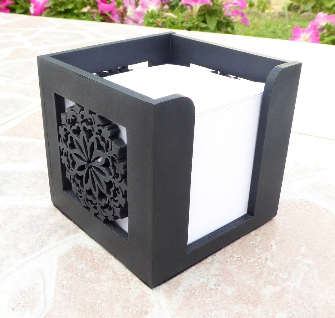 Customizable Cube Notepad Holder - Etsy