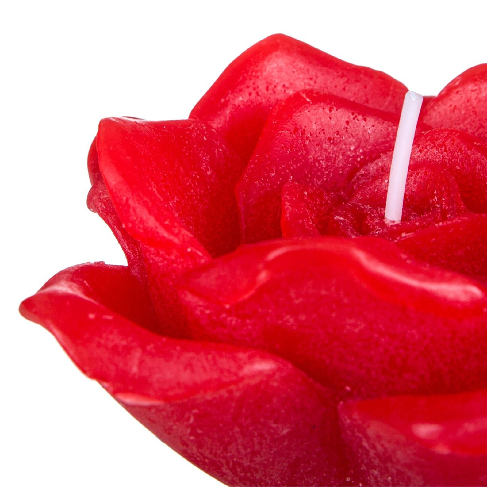 Vela rosa 3D roja regalo de Día de San Valentín vela de - Etsy España