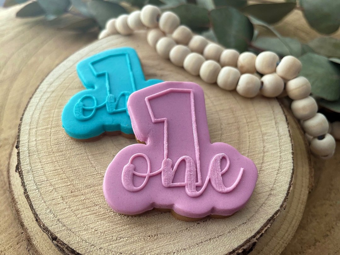 Anniversary Number Embosser Stamp. Fondant Embosser for Decorated ...