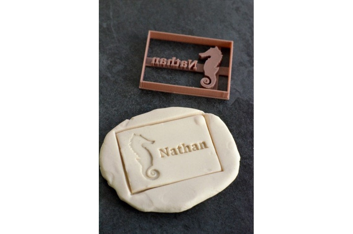 Custom Seahorse Cookie Cutter Sea Horse Cookie Cutter With - Etsy