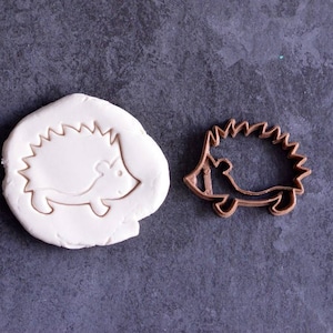 Hedgehog Cookie Cutter - Animal Cookie Cutter - Forest Animal Cookie ...