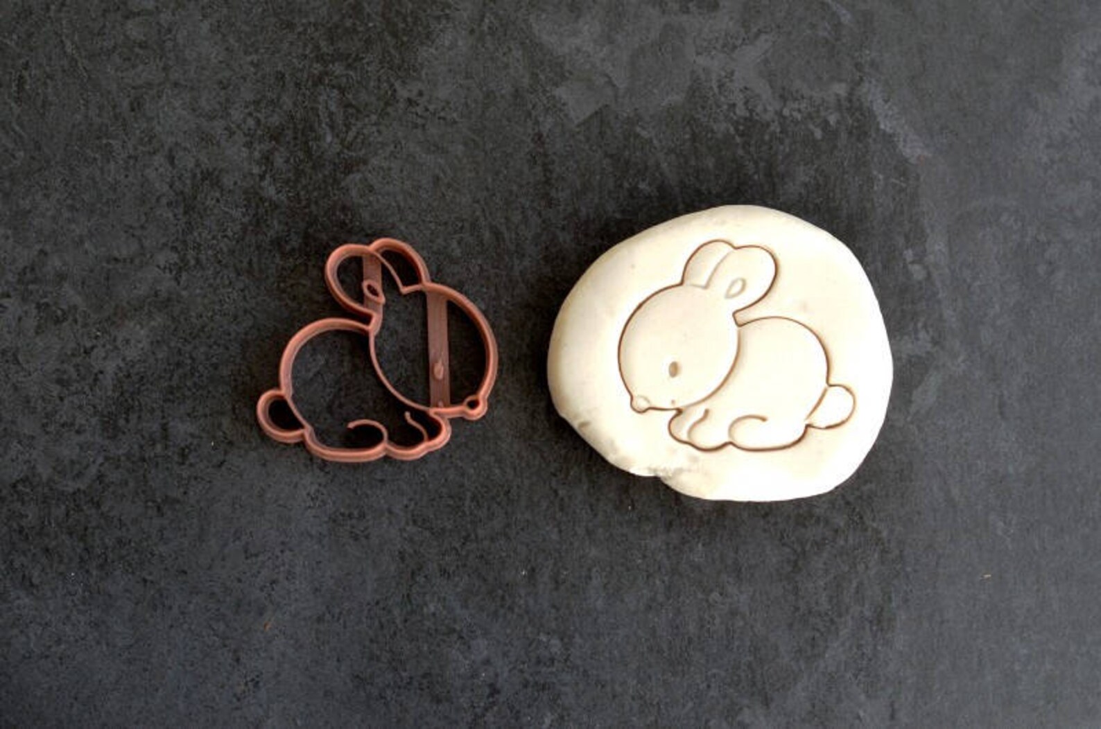 Bunny Cookie Cutter Cute Rabbit Cookie Cutter Easter | Etsy