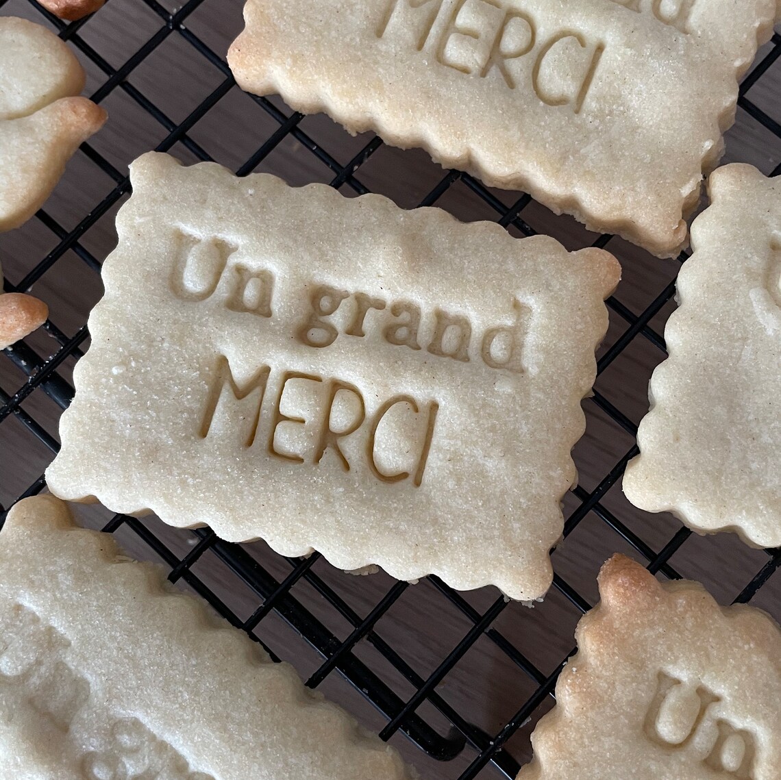 Un Grand Merci Cookie Cutter - Petit-beurre Merci Cookie Cutter - Etsy