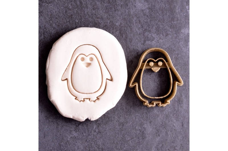 Penguin Cookie Cutter Winter Cookie Cutter Christmas | Etsy