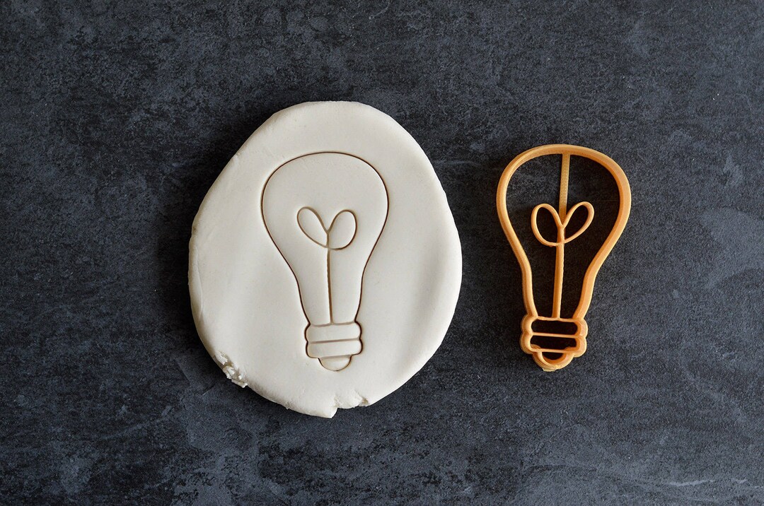 Cookie Cutter Bulb - Light Cookie Cutter - Idea Cookie Cutter - Etsy