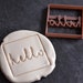 Hello Cookie Cutter Message Cookie Cutter Hello World - Etsy