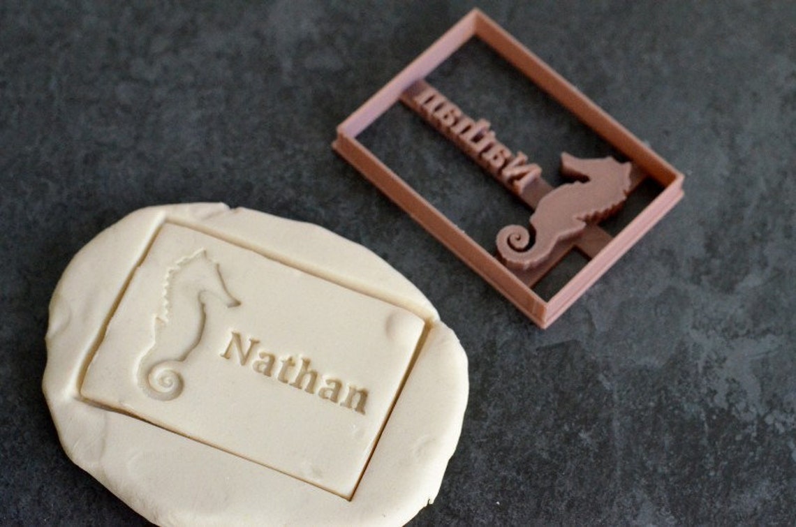 Custom Seahorse Cookie Cutter Sea Horse Cookie Cutter With | Etsy