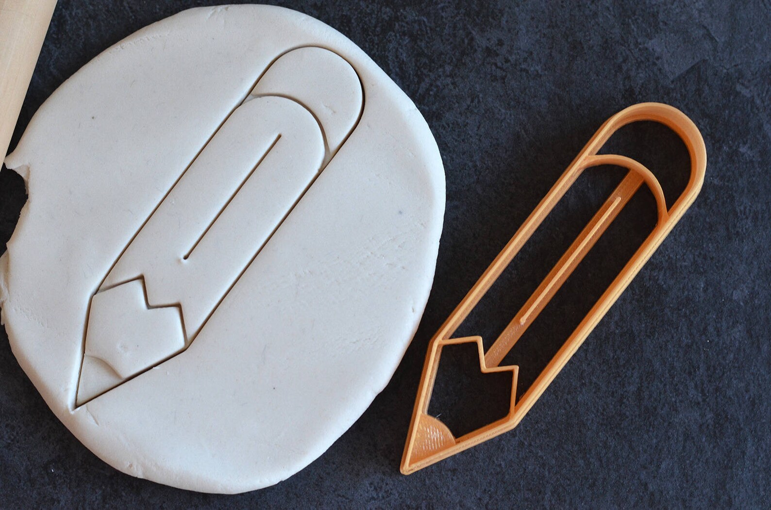 Pencil Cookie Cutter - Back to School Cookie Cutter - Kindergarten, Pre ...