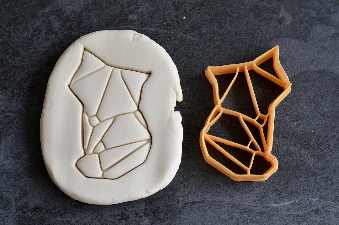 Fox Cookie Cutter - Origami Fox Cookie Cutter - Origami Cookie Cutter ...