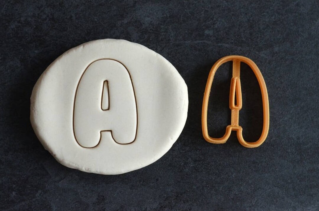 Cookie Cutter Letter Alphabet and Numbers Cookies Letters and Numbers ...