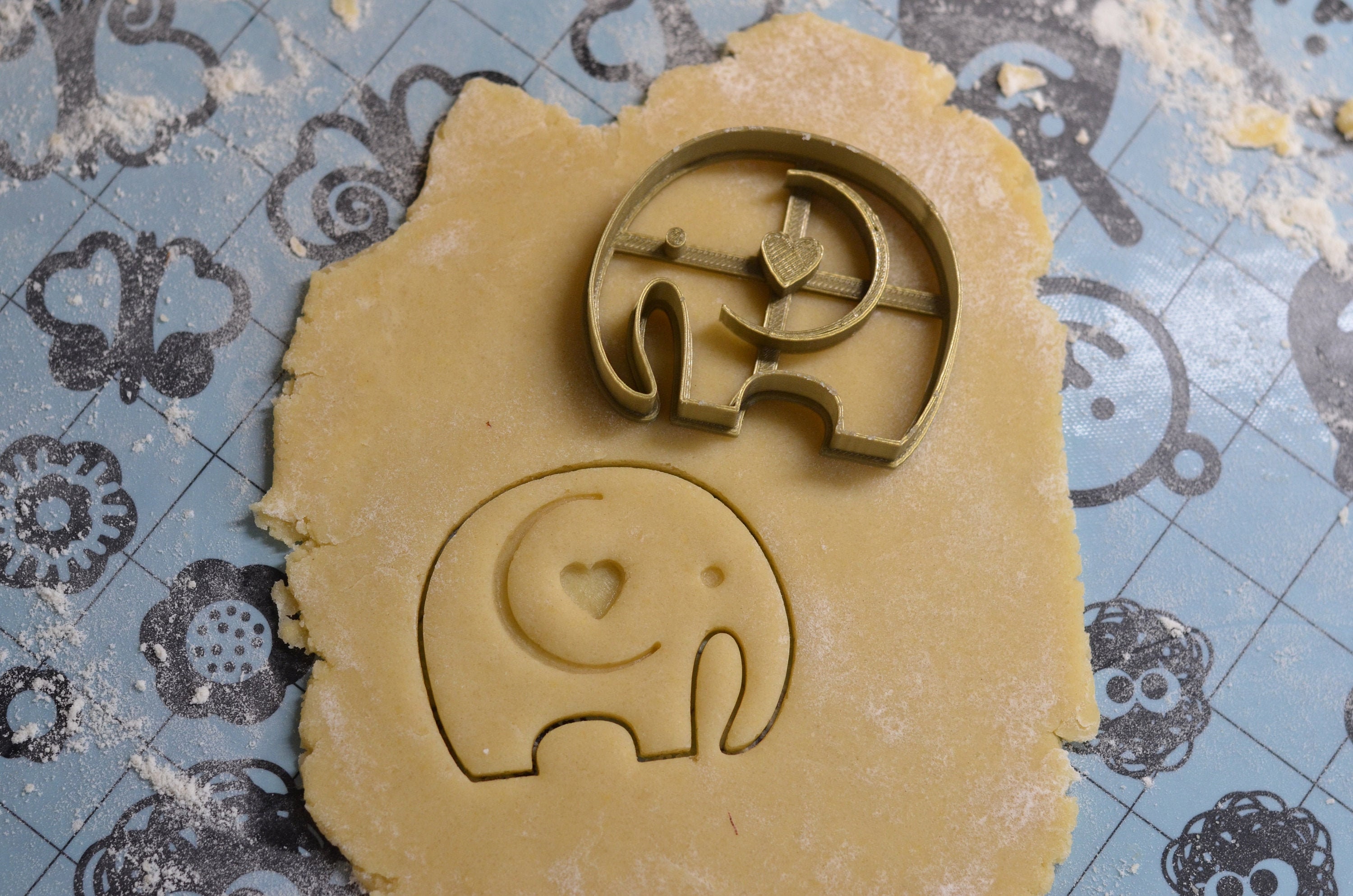 Elephant Cookie Cutter - Baby Shower Cookie Cutter - Babyshower Favors ...