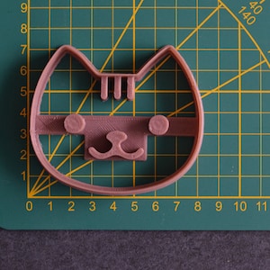 Kawaii Cat Cookie Cutter - Cat Head Cookie Cutter - Cookie Cutter for ...