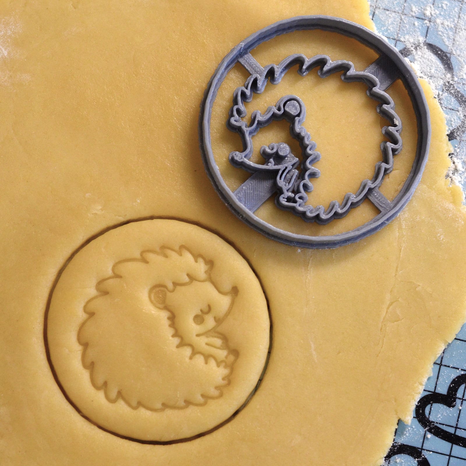 Hedgehog Cookie Cutter - Animal Cookie Cutter - Forest Animal Cookie ...