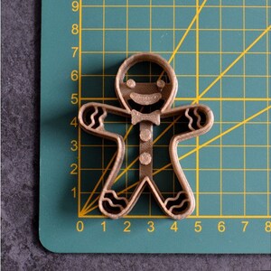 Gingerbread Man Cookie Cutter - Gingerbread Cookie Cutter - Winter ...