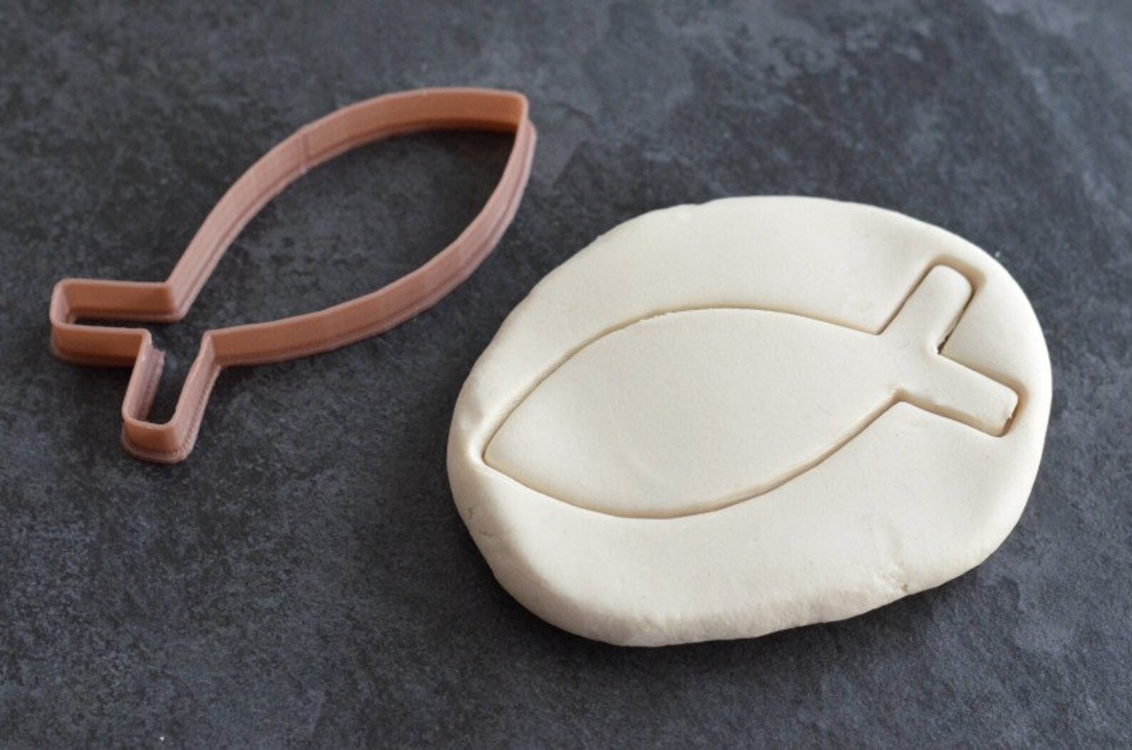 Ichtus Fish Cookie Cutter Fish Bone Cookie Cutter Cookie - Etsy