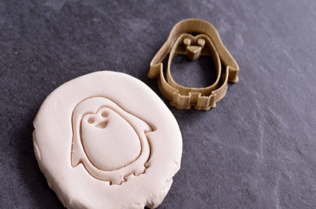 Penguin Cookie Cutter - Winter Cookie Cutter - Christmas Cookie Cutter ...