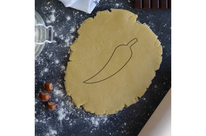 Chili Pepper cookie cutter Red Chili Pepper cookie cutter | Etsy