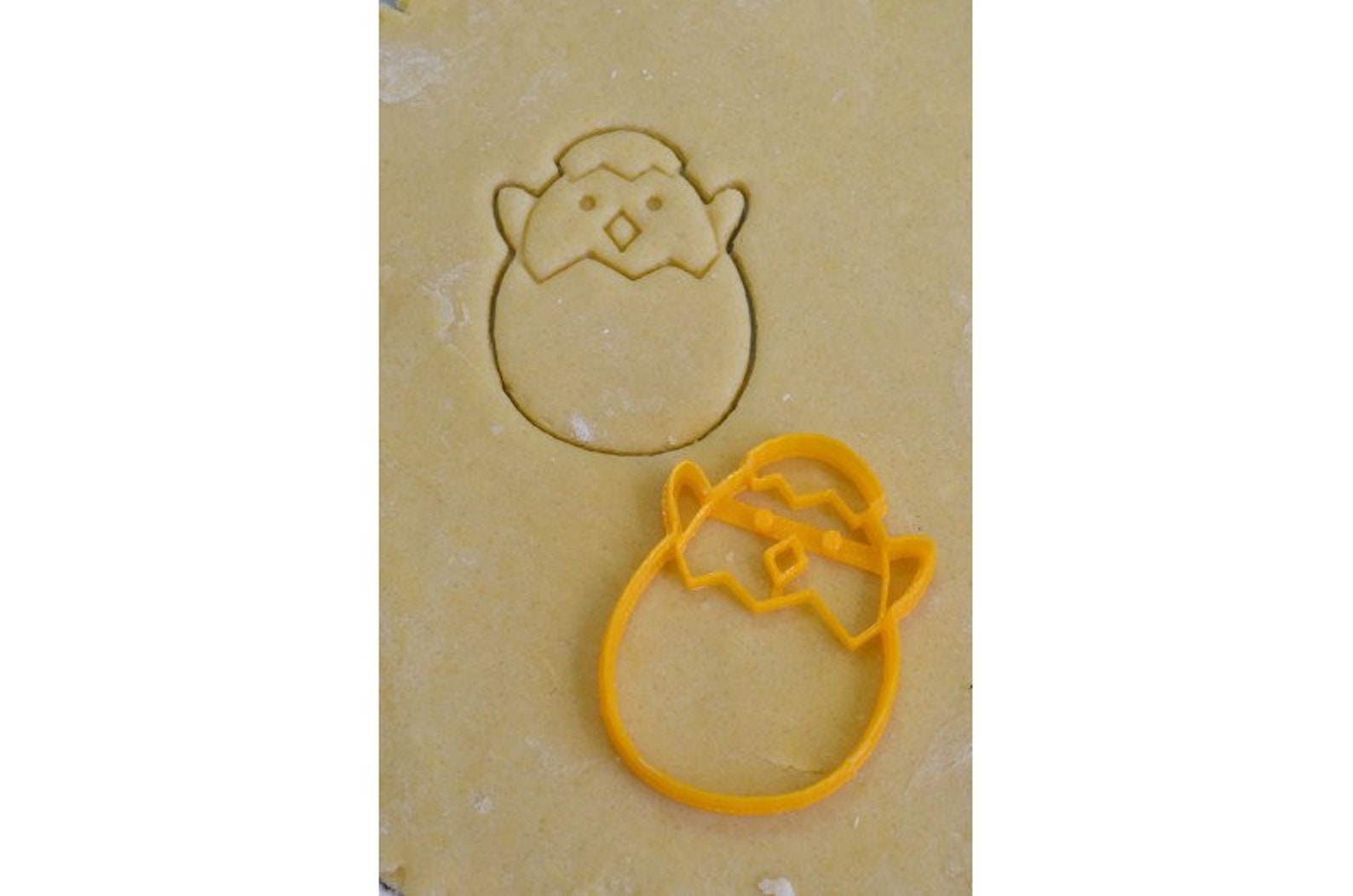 Chick and Egg Cookie Cutter - Cute Chick Cookie Cutter - Easter Cookie ...