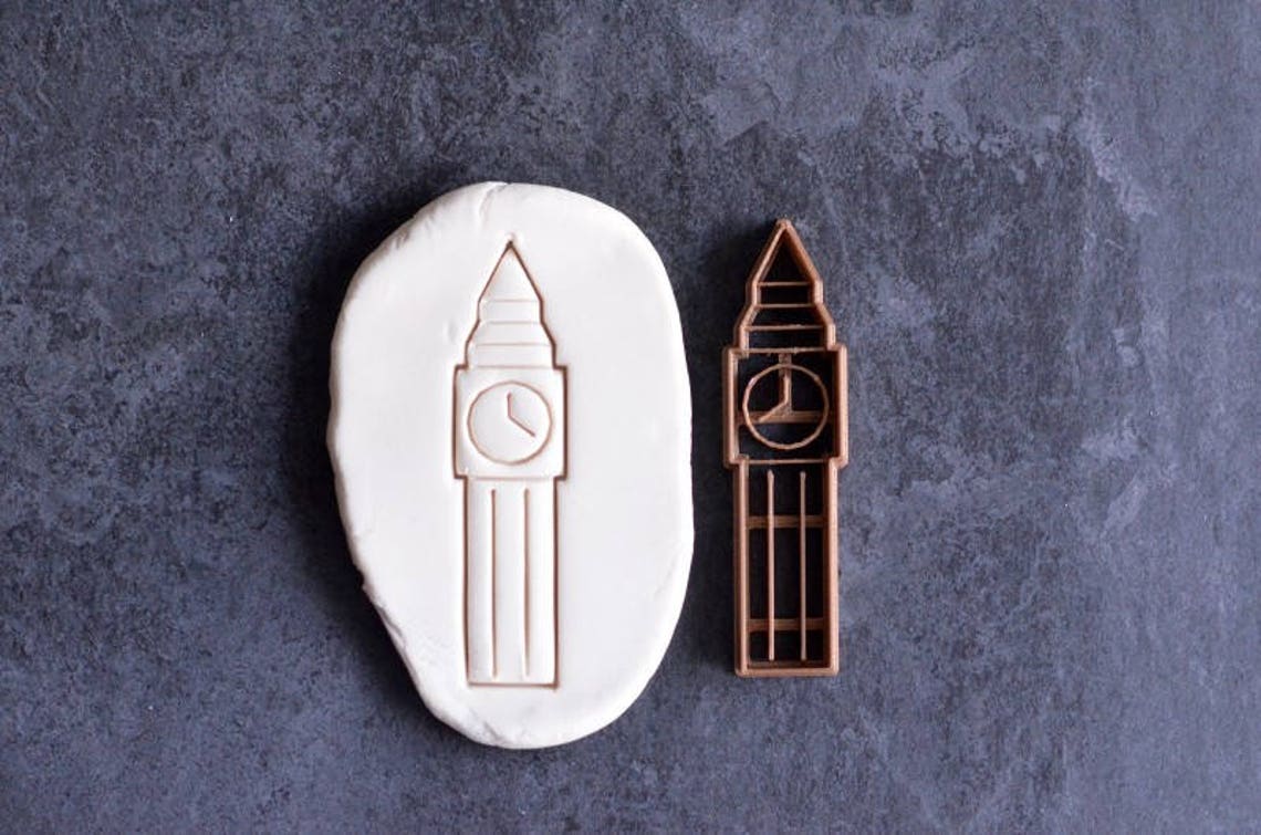 Big Ben Cookie Cutter - Great Britain Cookie Cutter - London Cookie ...
