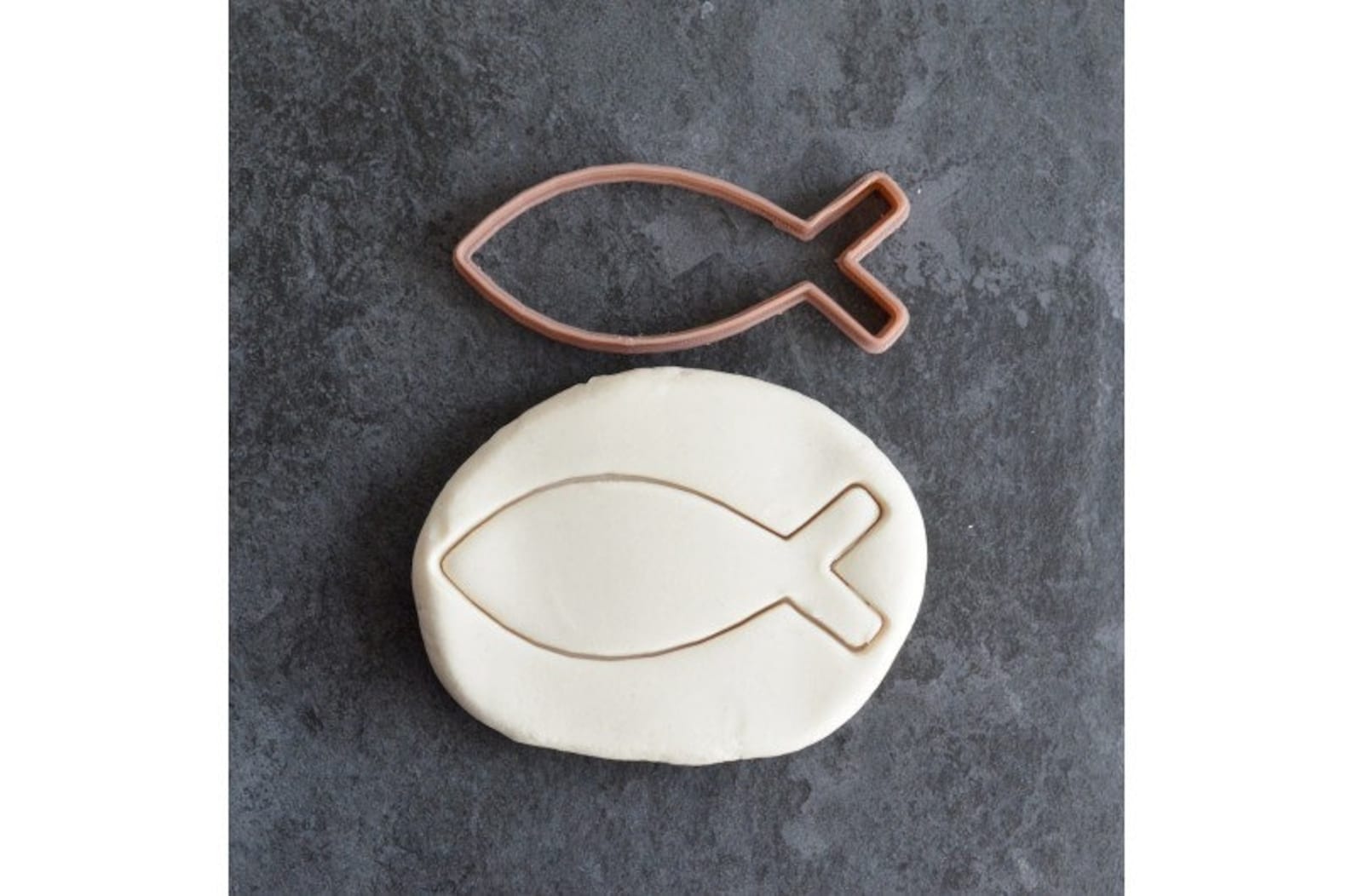 Ichtus Fish Cookie Cutter Fish Bone Cookie Cutter Cookie - Etsy