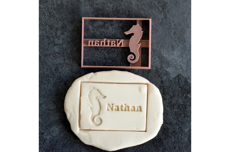 Custom Seahorse Cookie Cutter Sea Horse Cookie Cutter With - Etsy