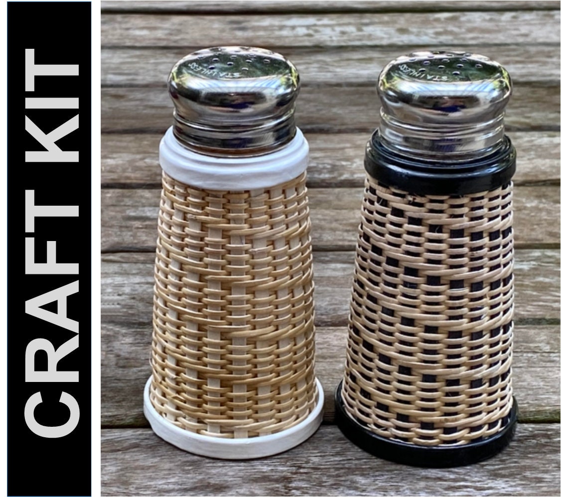 DIY KIT - Nantucket Style Salt and Pepper Shaker Set - Etsy