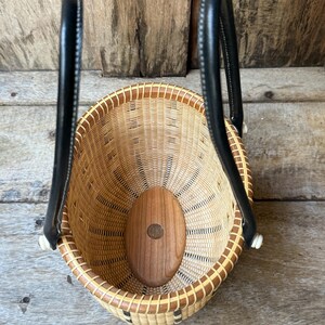 CLASSIC AUTHENTIC Nantucket Basket Tote Purse Handmade in USA and ...